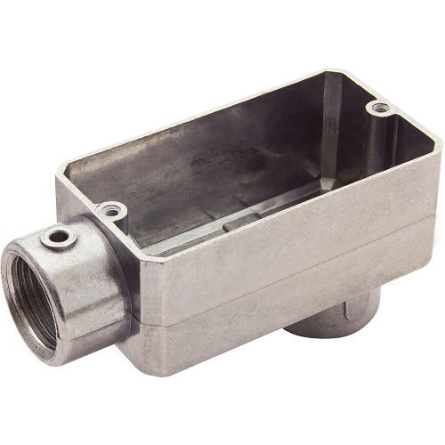 Condulete Alumínio Tipo lb 1/2" Com Rosca bsp Sem Tampa A Sem Vedação S ...