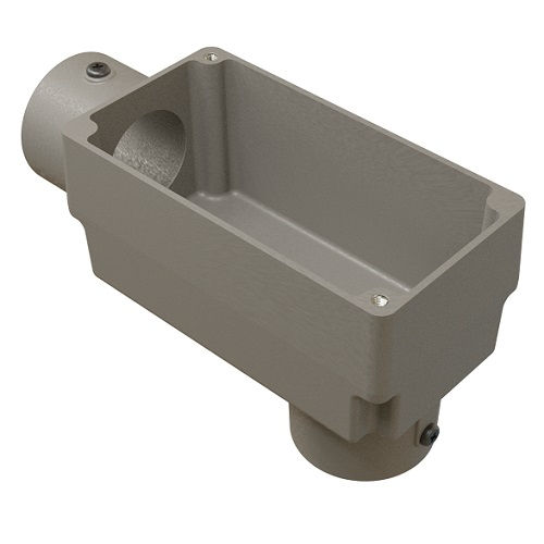 Condulete Alumínio Tipo lb 1" Com Rosca bsp Sem Tampa A Sem Vedação S ...