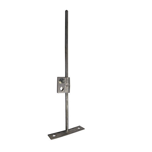 Terminal Aereo Galvanizado Fixação Horizontal 350,00MM C/BANDEIRA Móvel ...