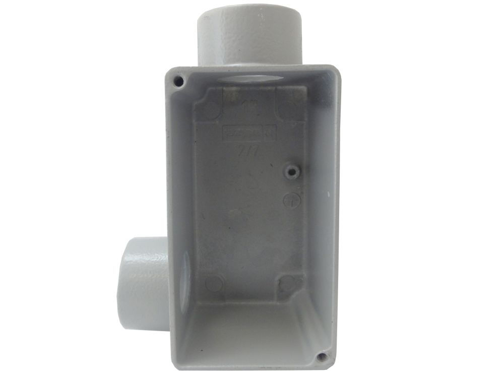 Condulete IP54 Alumínio Tipo ll 1" Com Rosca BSP Sem Tampa Sem Vedação ...