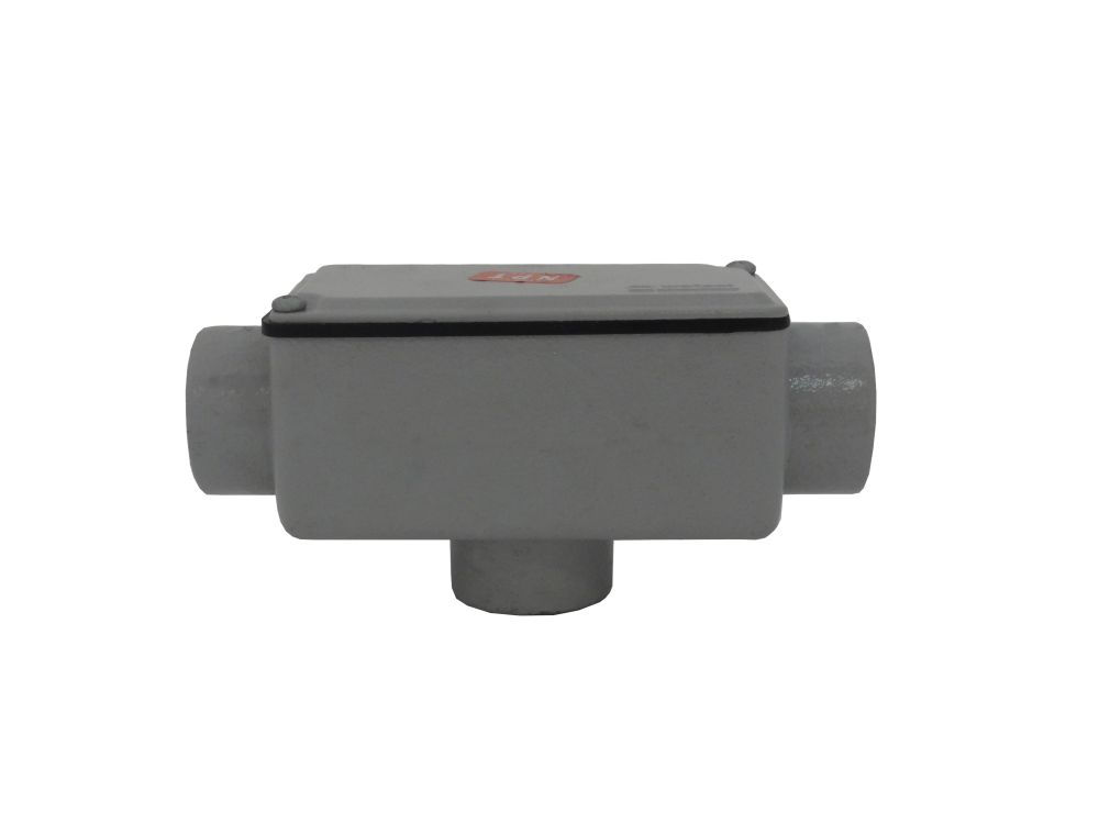 Condulete IP54 Alumínio Tipo tb 1" Com Rosca NPT Com Tampa Com Vedação ...